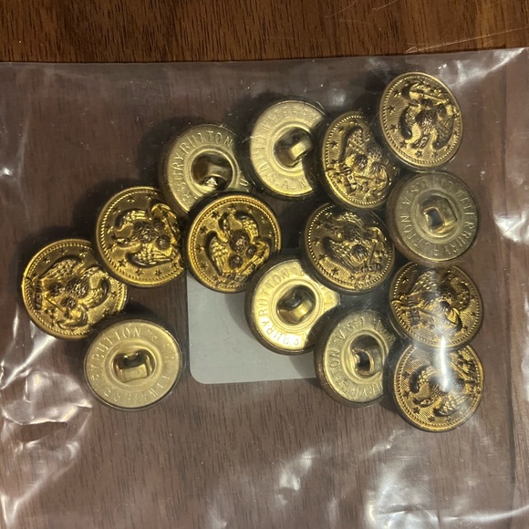 Other | Us Marine Corps Gold Buttons | Poshmark